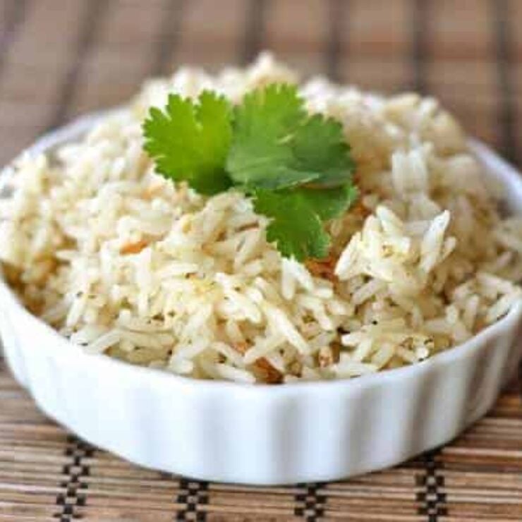 Simple Homemade Cilantro Lime Rice - Mel's Kitchen Cafe