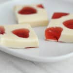 Mosaic Heart Jello Jigglers for Valentine's Day | Mel's Kitchen Cafe