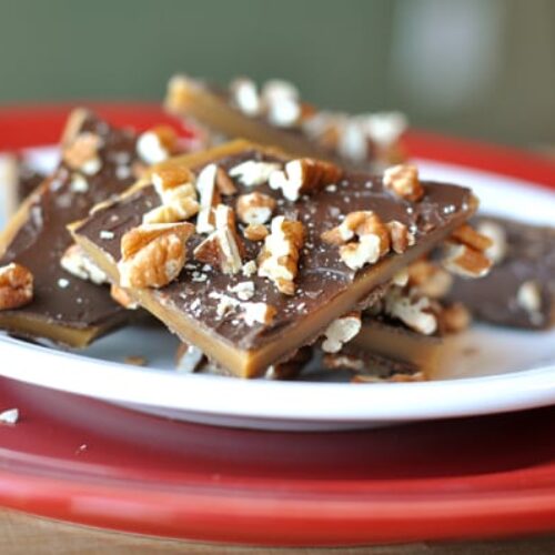 Pecan Buttercrunch and a Fun Packaging Idea - Mel's Kitchen Cafe