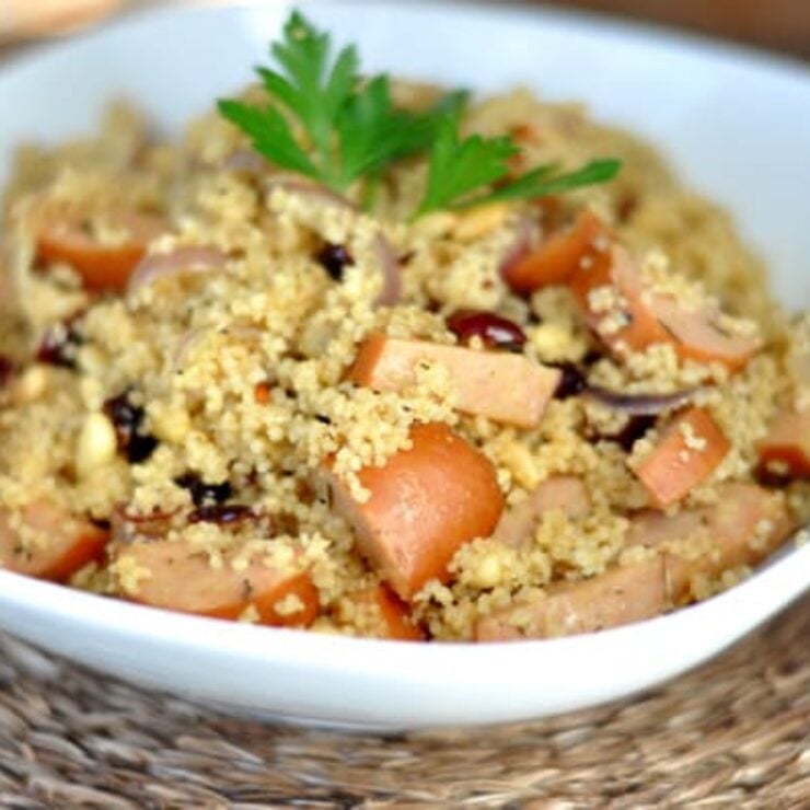 Chicken Apple Sausage Couscous | Mel's Kitchen Cafe