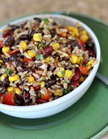 Confetti Rice and Bean Salad Recipe | Mel's Kitchen Cafe