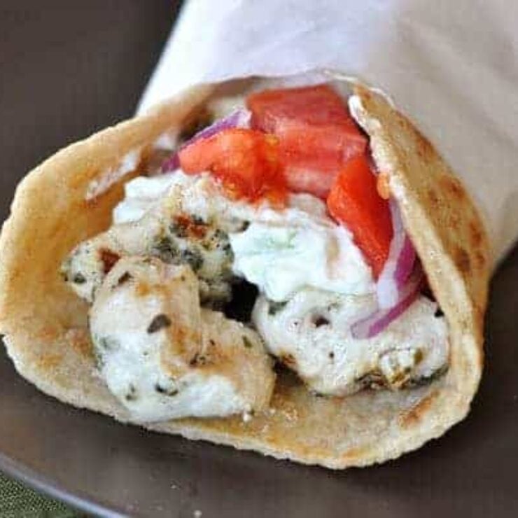 Fast and Easy Chicken Gyros | Mel's Kitchen Cafe