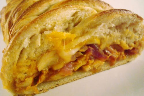 Simple BBQ Chicken Braid Recipe | Mel's Kitchen Cafe