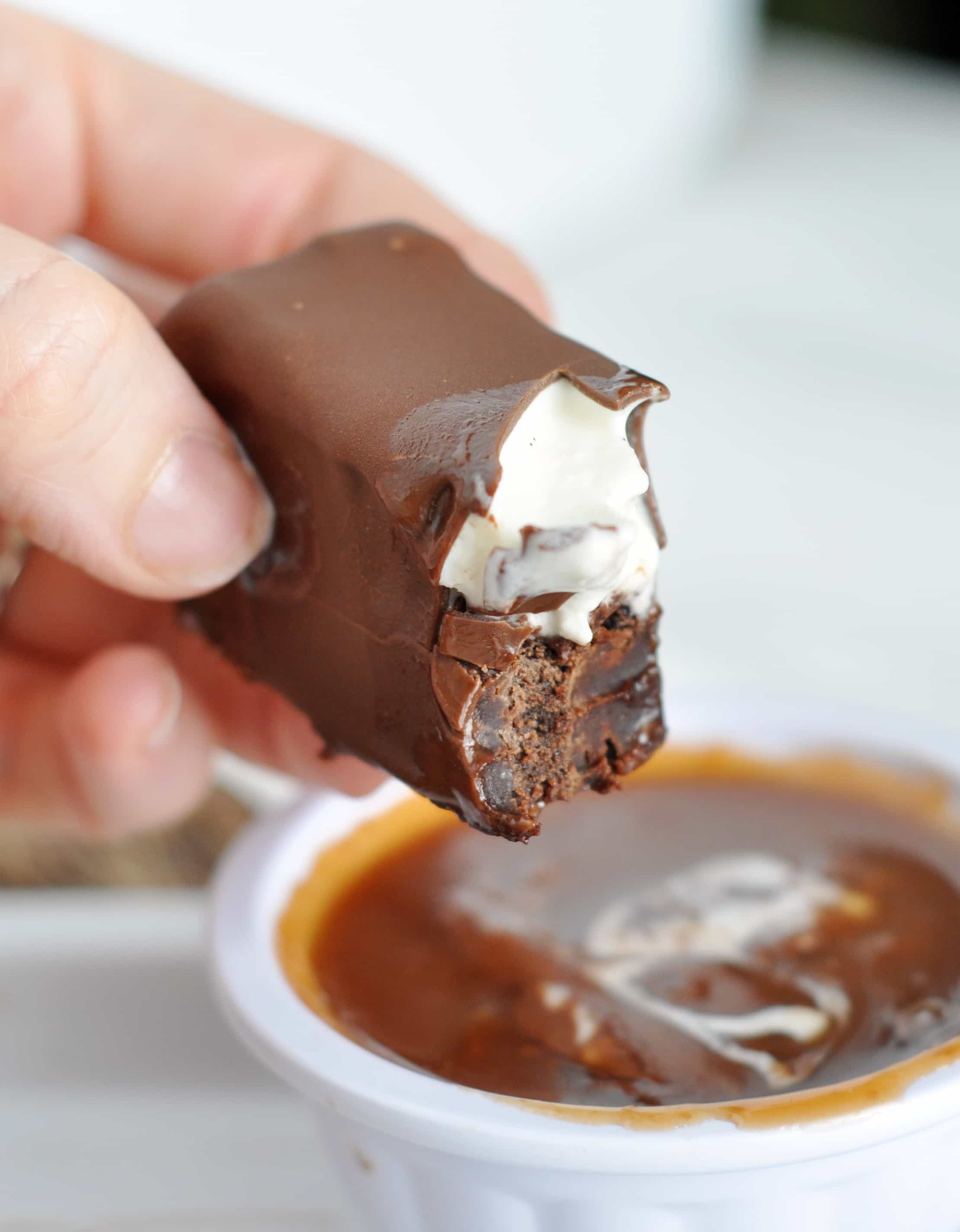 Outrageous Eskimo Bars {Dippable Dessert} | Mel's Kitchen Cafe