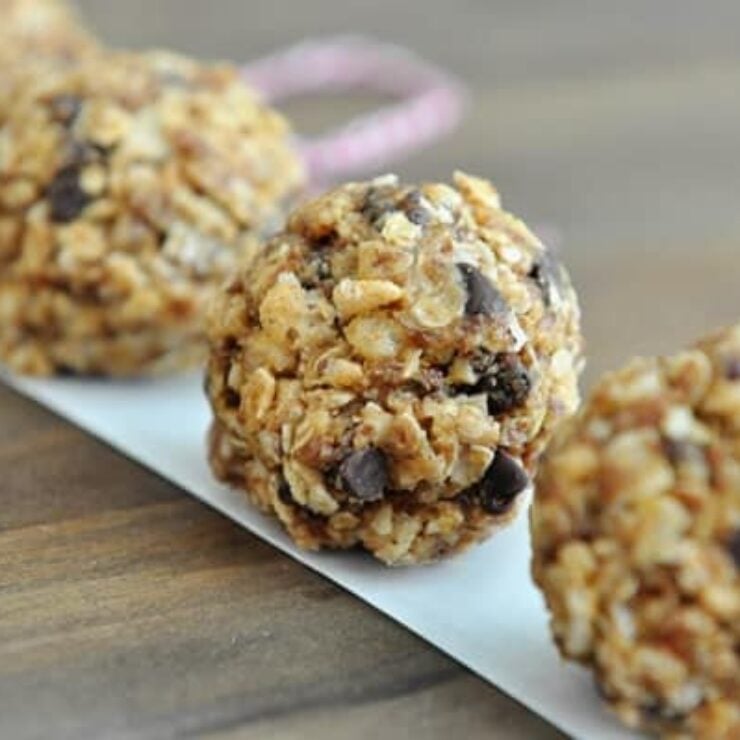 No-Bake Healthy Granola Bites | Mel's Kitchen Cafe