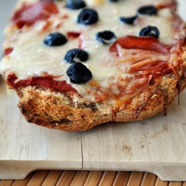 French Bread Pizza Perfected | Mel's Kitchen Cafe