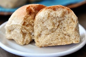 Fluffy Whole Wheat Dinner Rolls | Mel's Kitchen Cafe