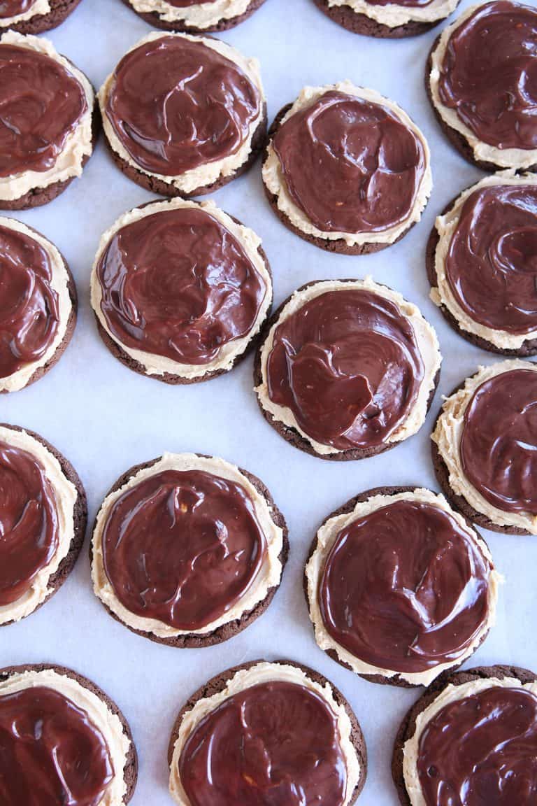 Chocolate Peanut Butter Buckeye Cookies - Mel's Kitchen Cafe