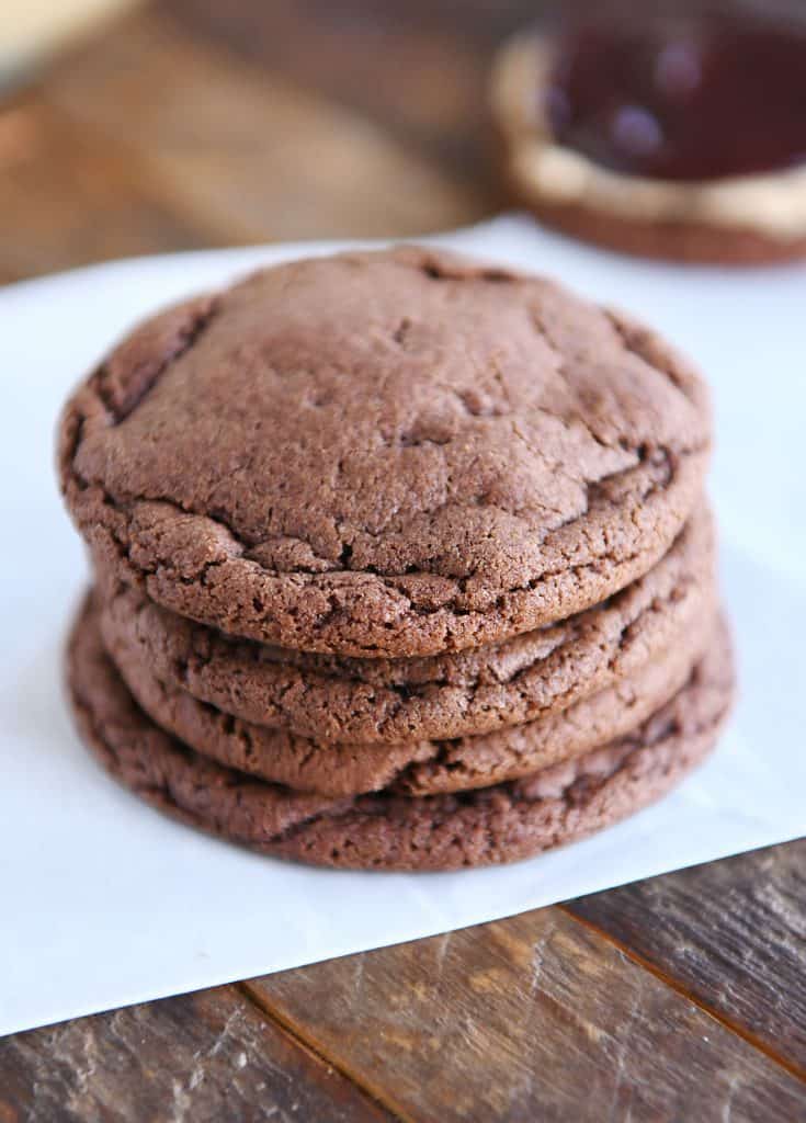 Chocolate Peanut Butter Buckeye Cookies - Mel's Kitchen Cafe