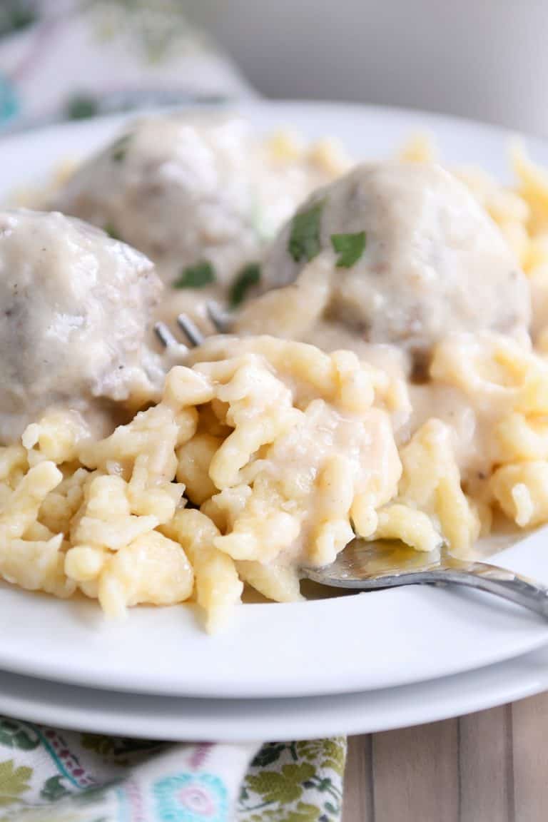 Homemade German Spaetzle Recipe | Mel's Kitchen Cafe