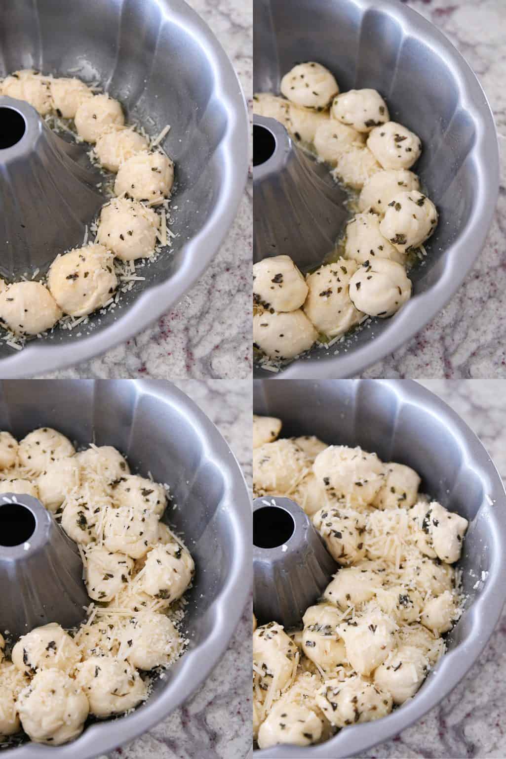Buttery Garlic + Herb Pull-Apart Bubble Bread - Mel's Kitchen Cafe
