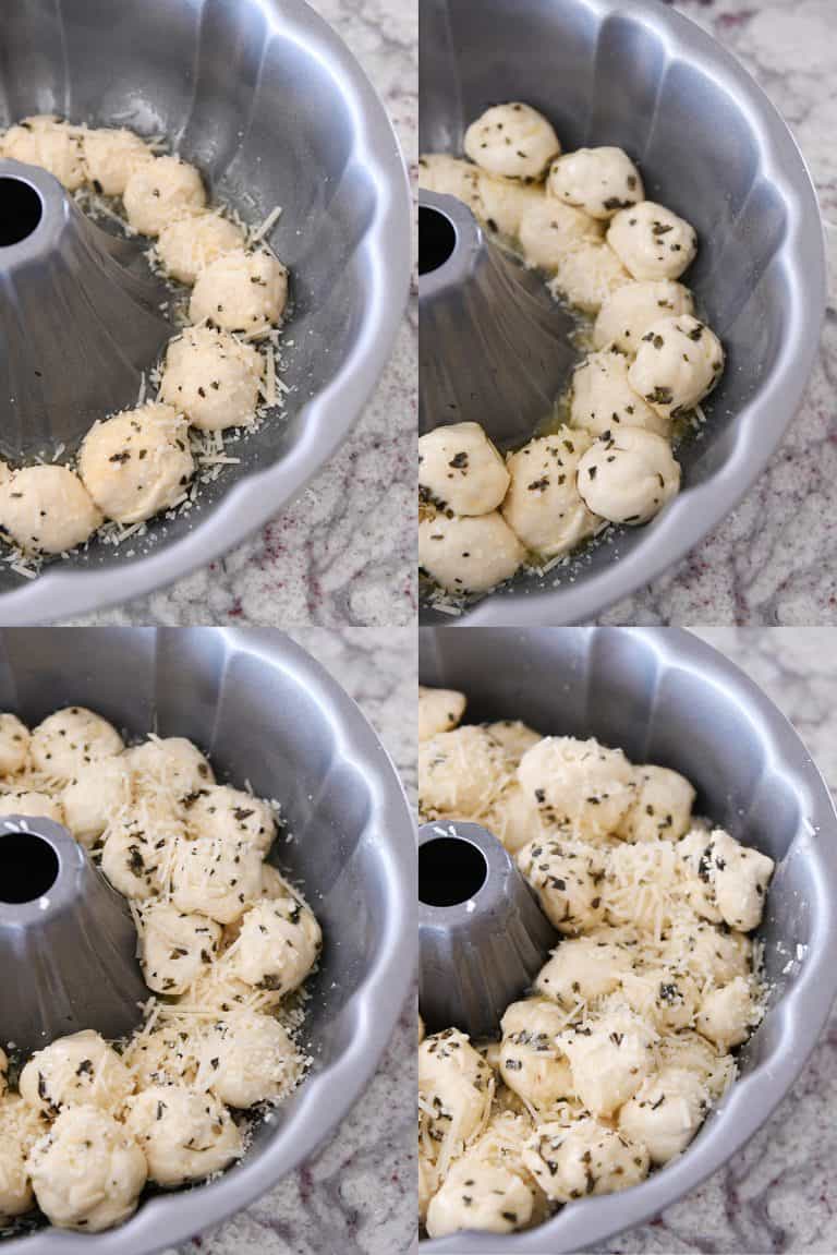 Buttery Garlic + Herb Pull-Apart Bubble Bread - Mel's Kitchen Cafe