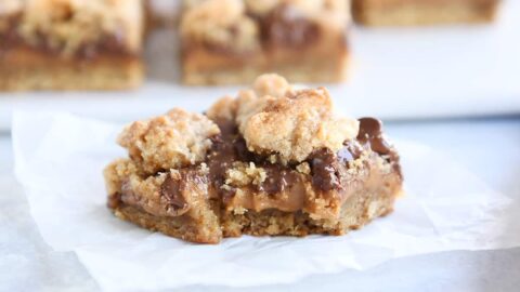 No-Bake Caramel Crunch Bars | Mel's Kitchen Cafe