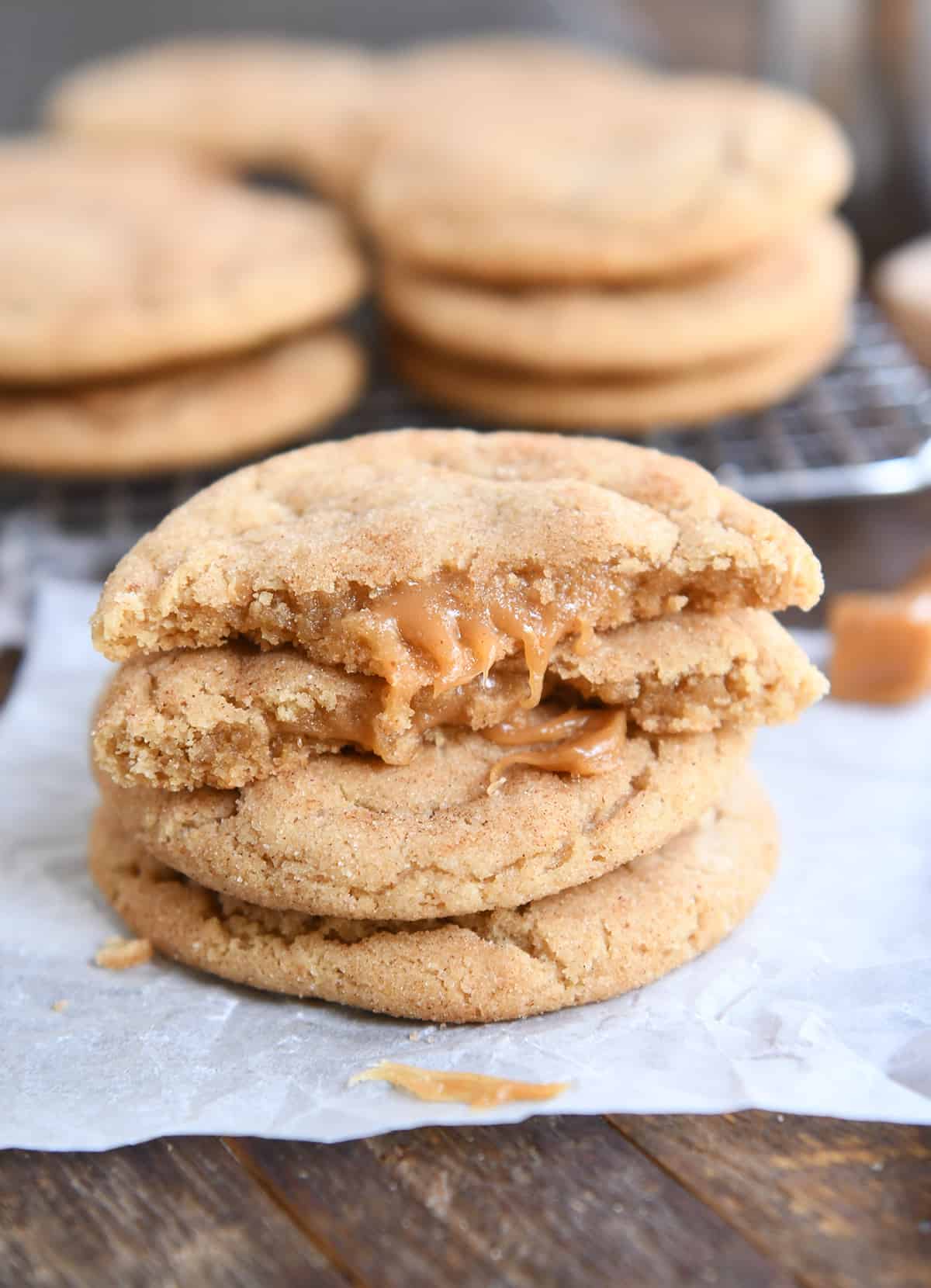 Brown Butter Caramel Snickerdoodles - Mel's Kitchen Cafe