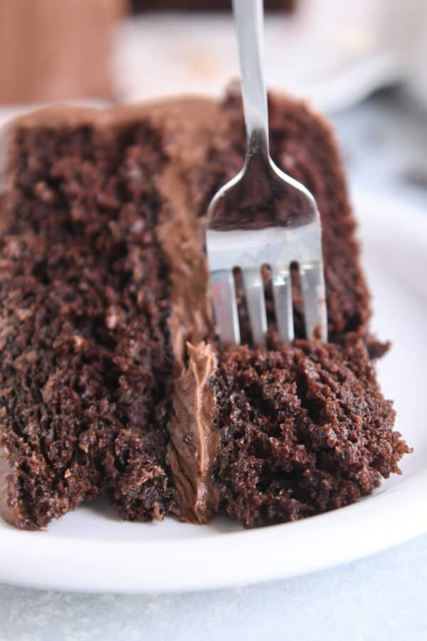 The Best Chocolate Cake {New and Improved} - Mel's Kitchen Cafe