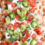 Loaded BBQ Chicken Totchos - Mel's Kitchen Cafe