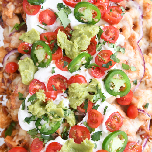 Loaded BBQ Chicken Totchos - Mel's Kitchen Cafe