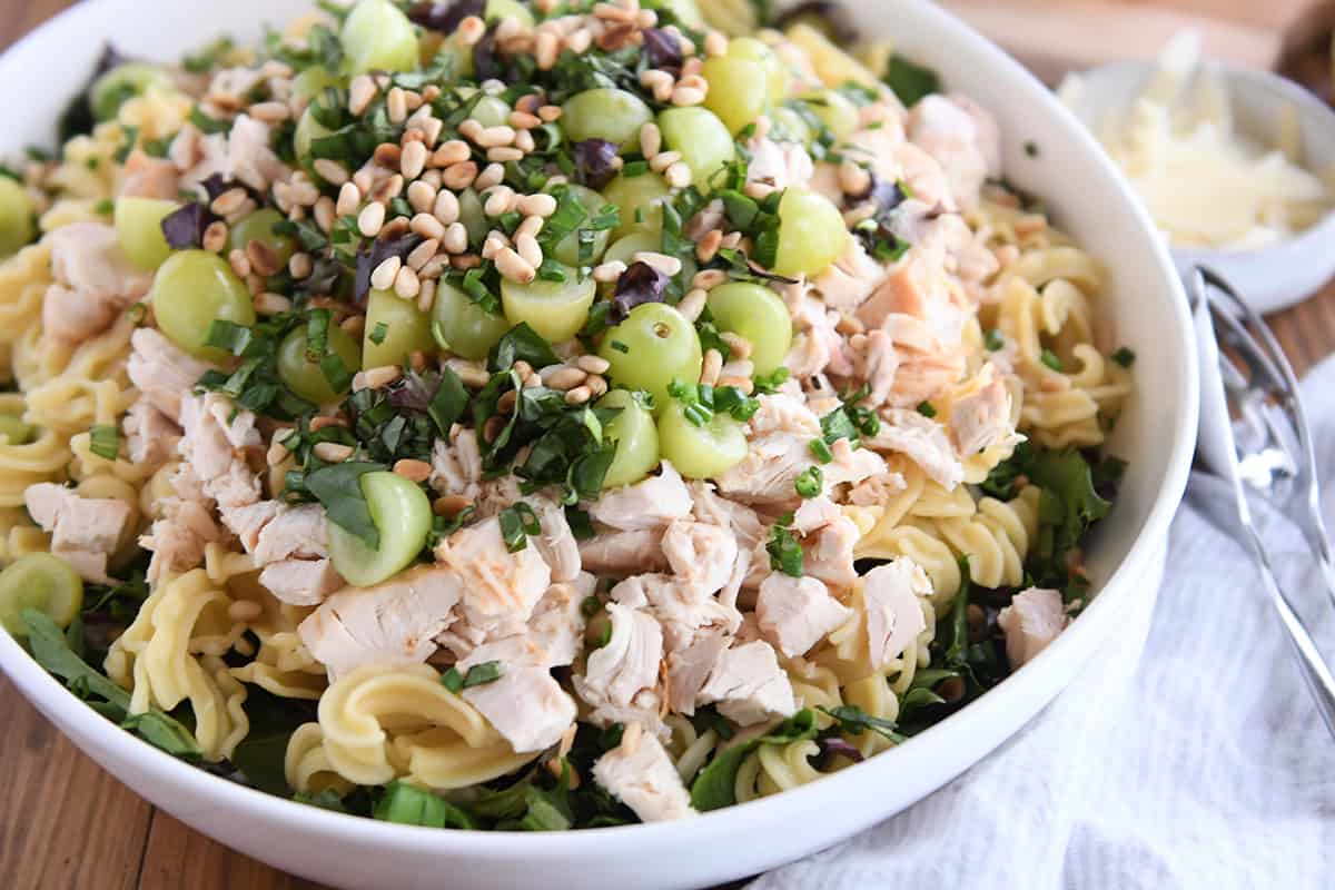 Vineyard Chicken and Pasta Salad - Mel's Kitchen Cafe