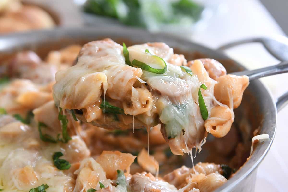 One Pot Creamy Tuscan Pasta - Mel's Kitchen Cafe