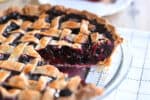 Triple Berry Rhubarb Pie - Mel's Kitchen Cafe