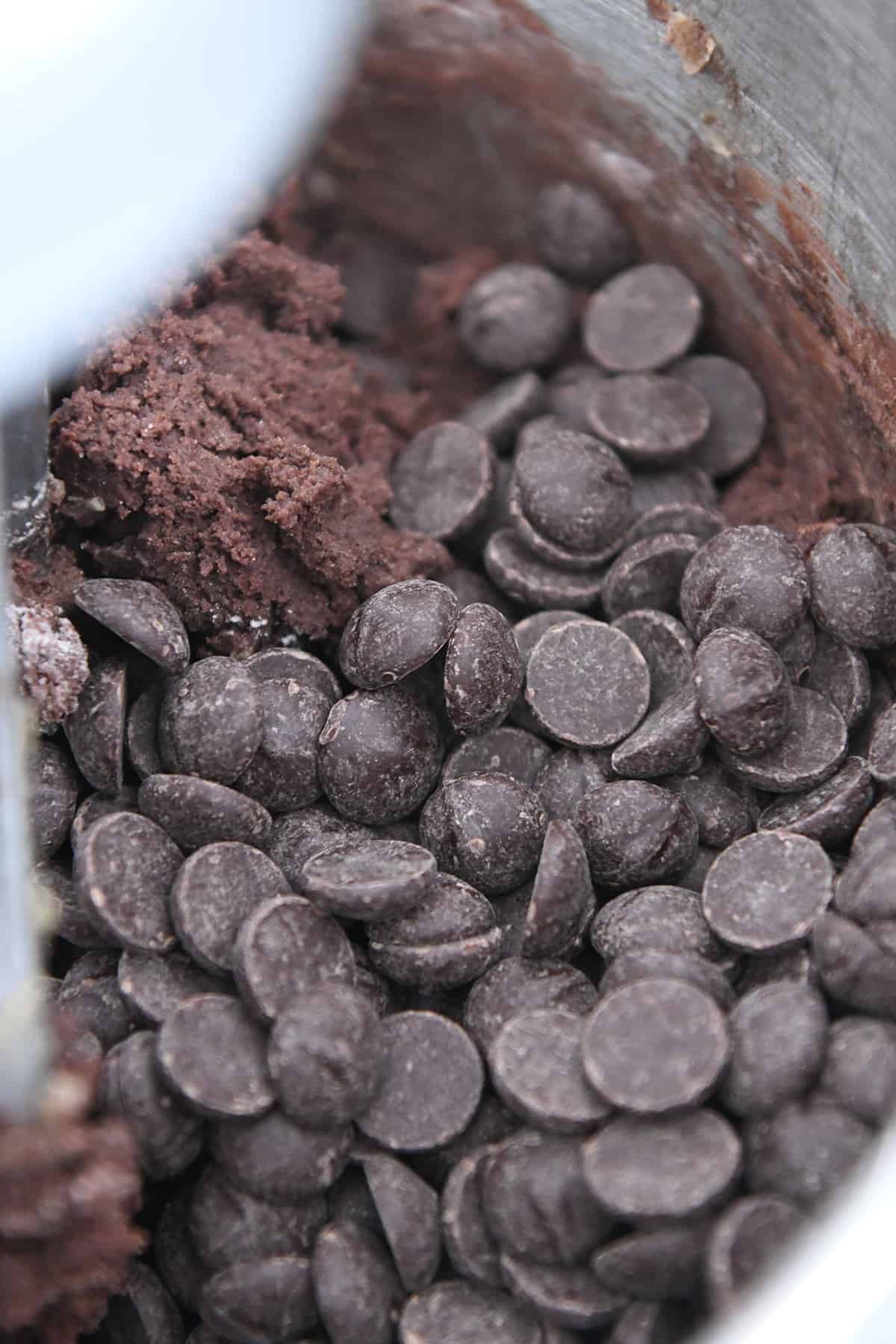 Big Fat Double Dark Chocolate Cookies | Mels Kitchen Cafe
