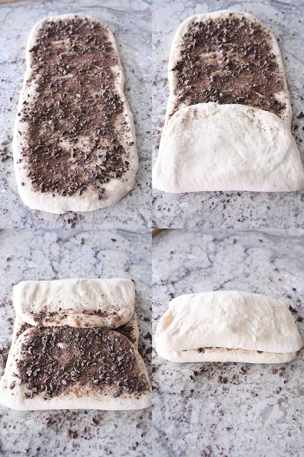 Easy Twisted Chocolate Croissant French Bread