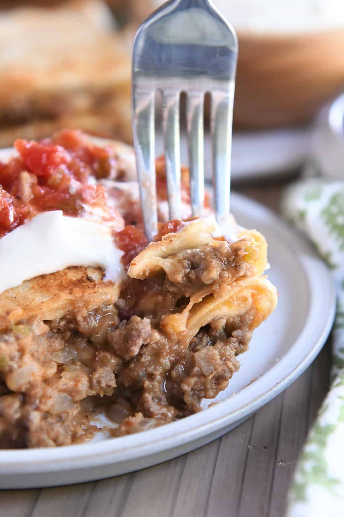Crispy Beef and Bean Wraps - Mel's Kitchen Cafe