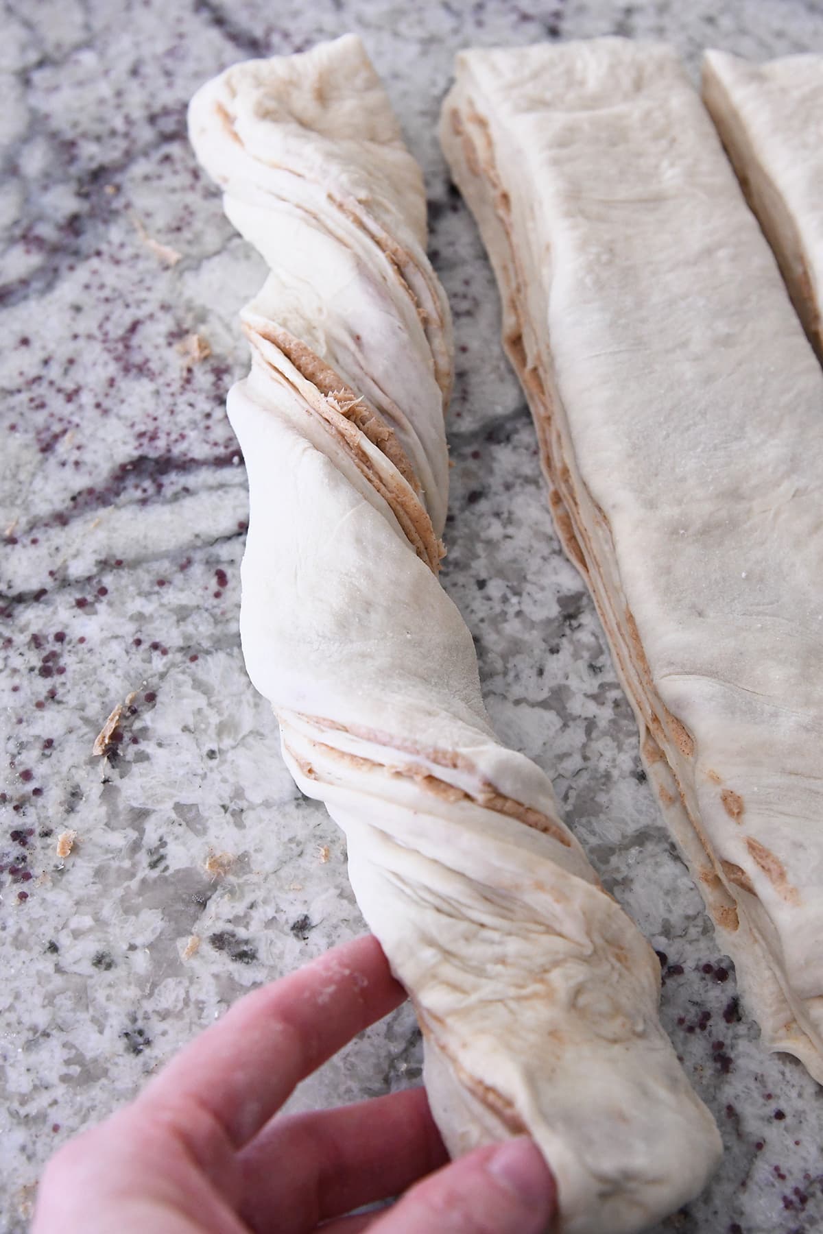 Cinnamon Sugar Twisted Croissant Bread - Mel's Kitchen Cafe