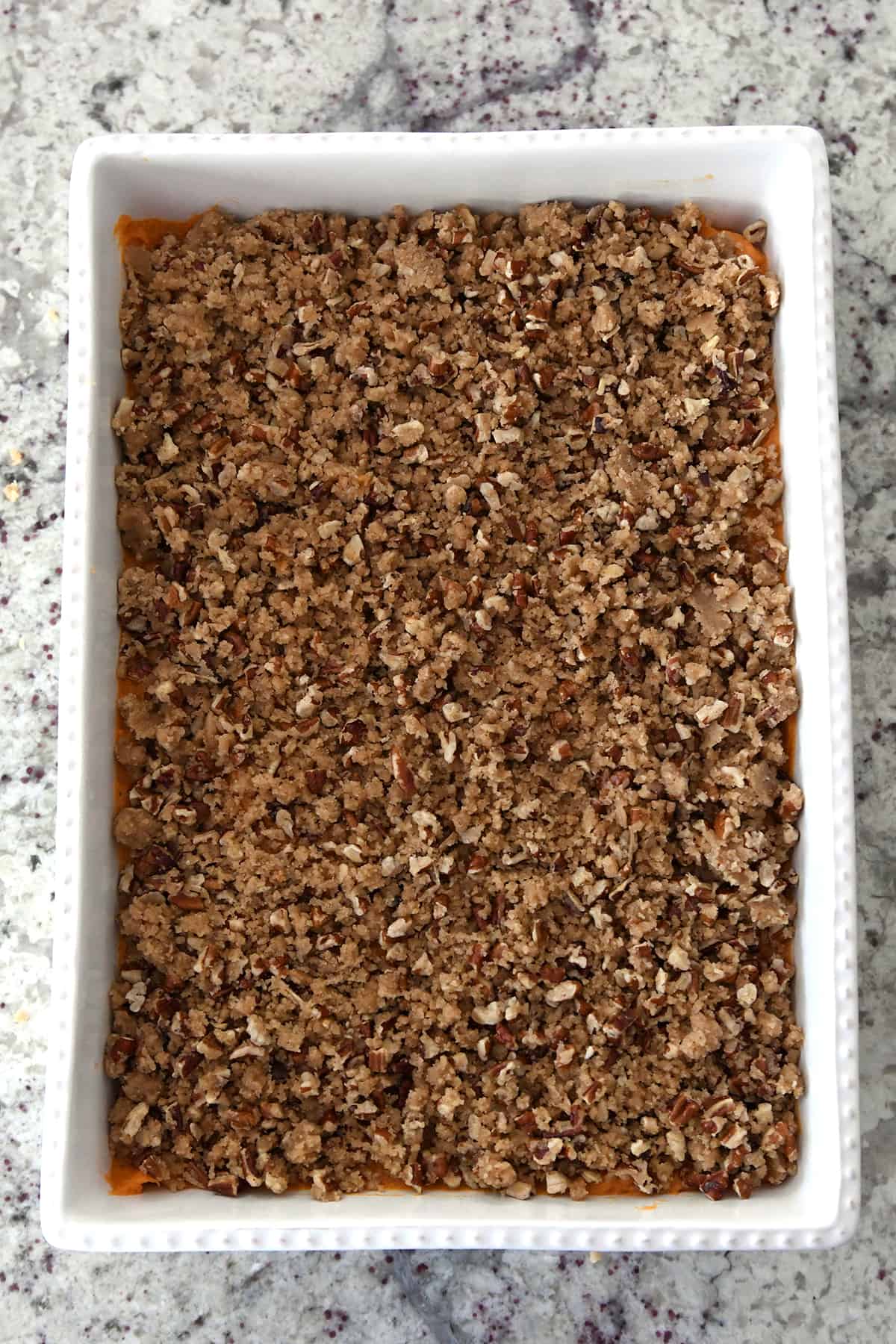 Sweet Potato Casserole with Buttery Pecan Topping - Mel's Kitchen Cafe