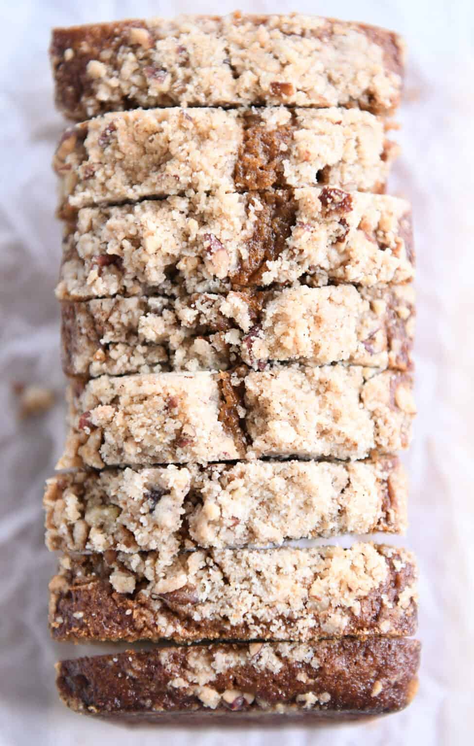 Gingerbread Streusel Mini Loaves - Mel's Kitchen Cafe