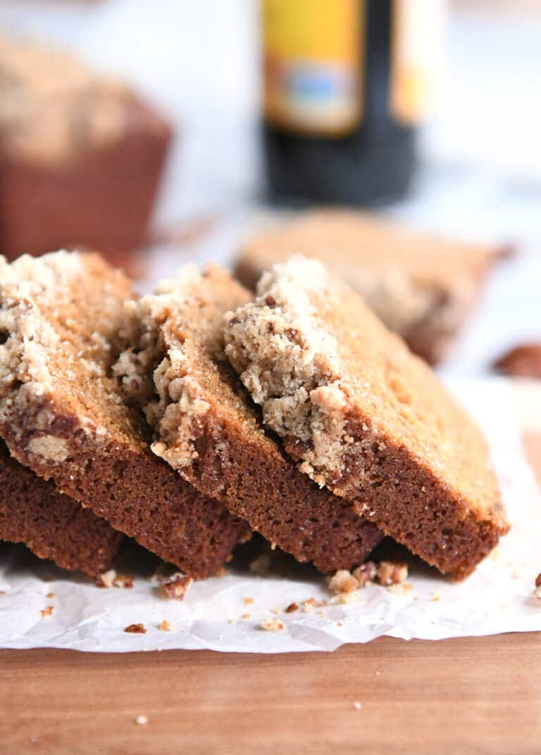 Gingerbread Streusel Mini Loaves - Mel's Kitchen Cafe