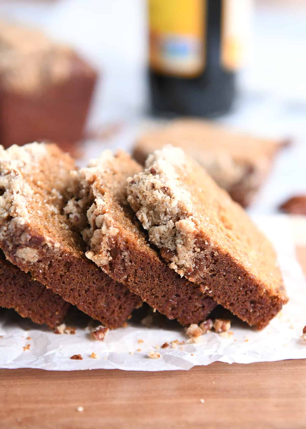 Gingerbread Streusel Mini Loaves - Mel's Kitchen Cafe