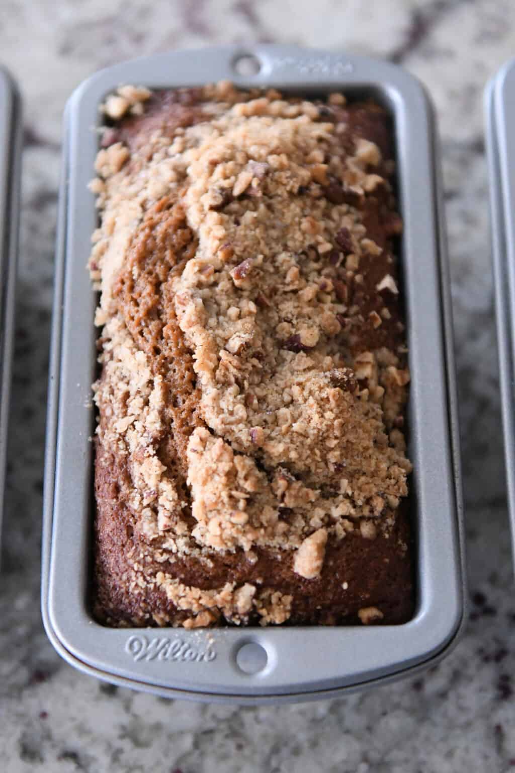 Gingerbread Streusel Mini Loaves - Mel's Kitchen Cafe