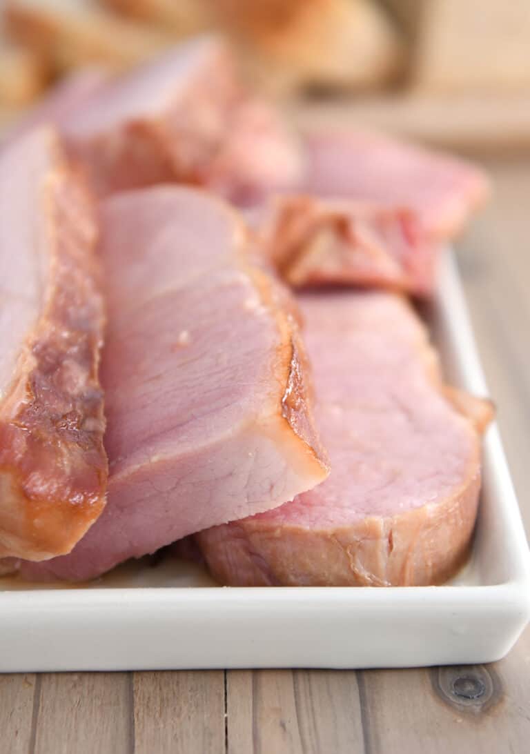 Super Easy Brown Sugar Baked Ham - Mel's Kitchen Cafe