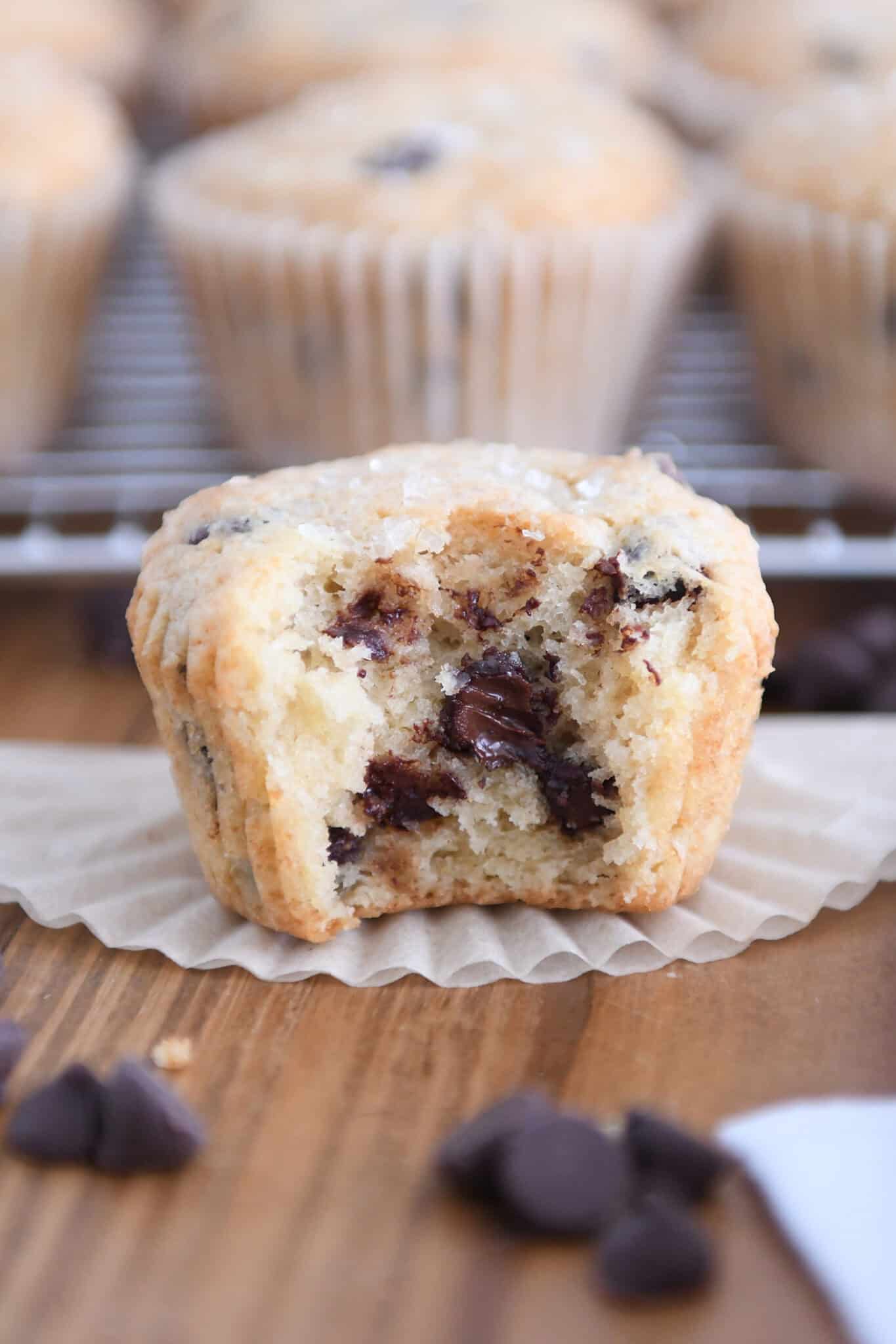 Brown Butter Chocolate Chip Muffins - Mel's Kitchen Cafe