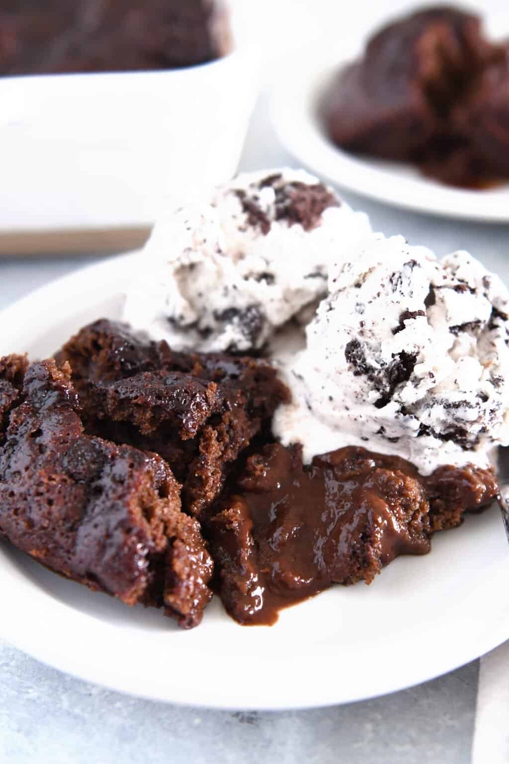 Hot Fudge Pudding Cake {9X13-inch Pan} - Mel's Kitchen Cafe