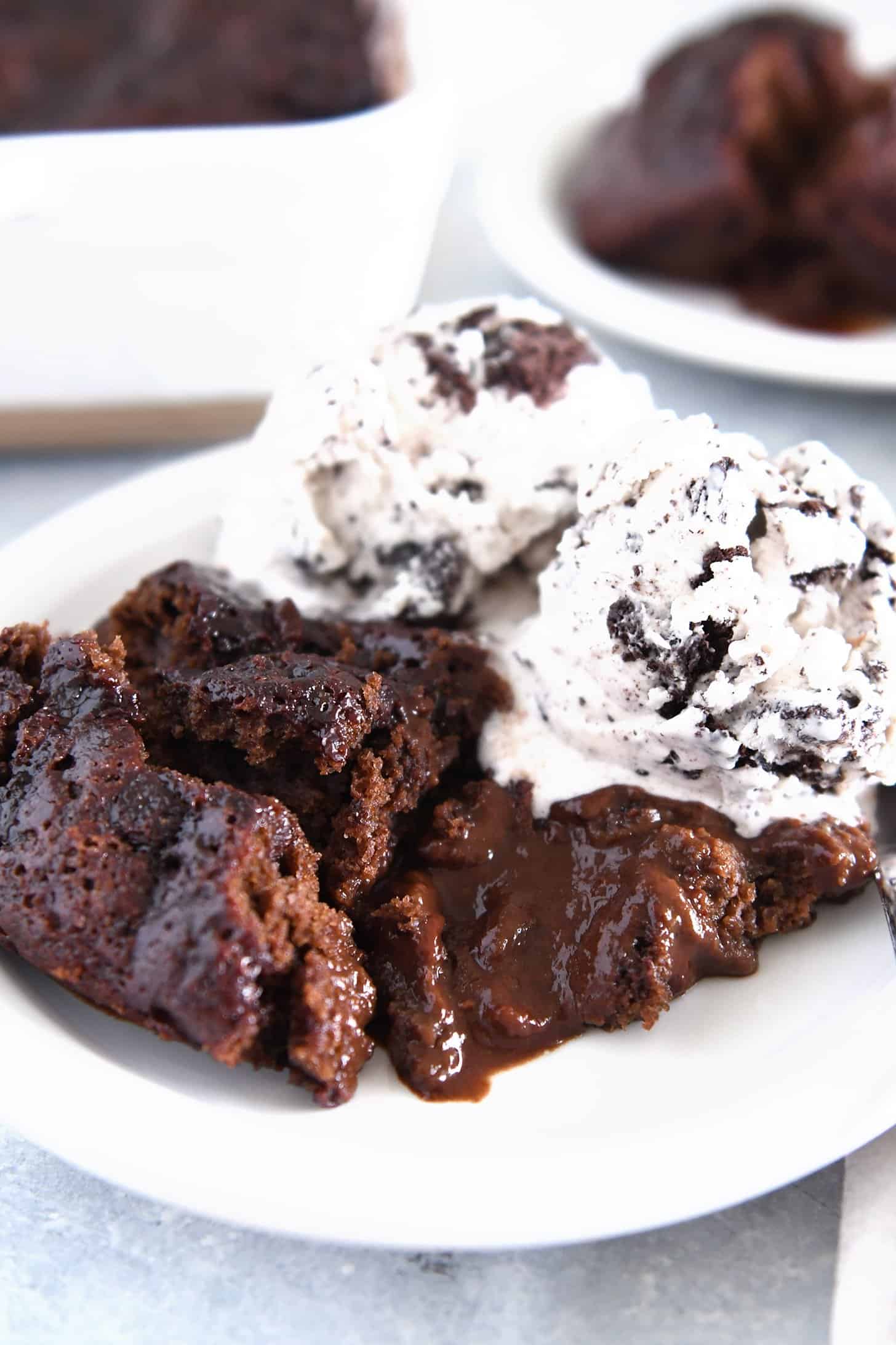Hot Fudge Pudding Cake {9X13-inch Pan} - Mel's Kitchen Cafe