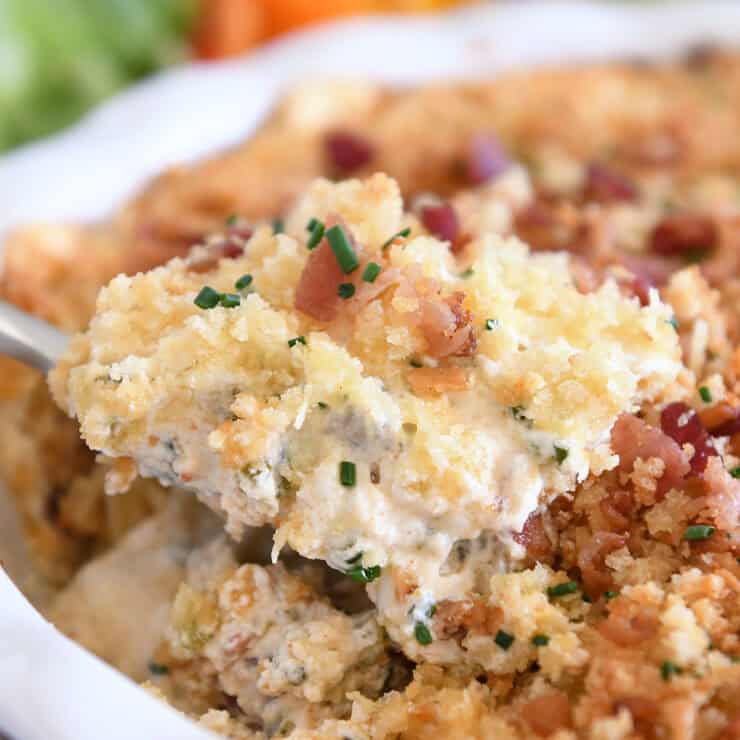 Bacon Jalapeño Popper Dip - Mel's Kitchen Cafe