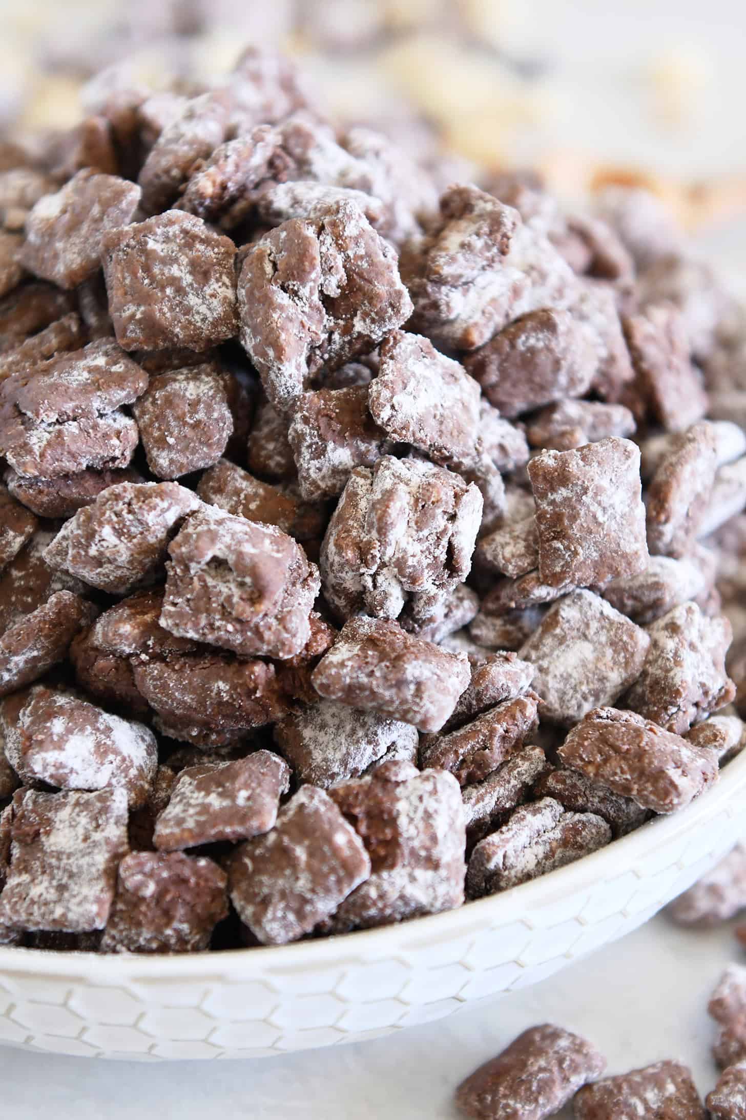 The Very Best Puppy Chow {Muddy Buddies} - Mel's Kitchen Cafe