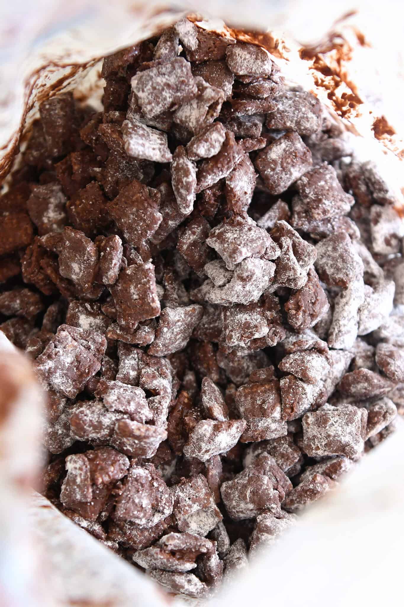 The Very Best Puppy Chow {Muddy Buddies} - Mel's Kitchen Cafe