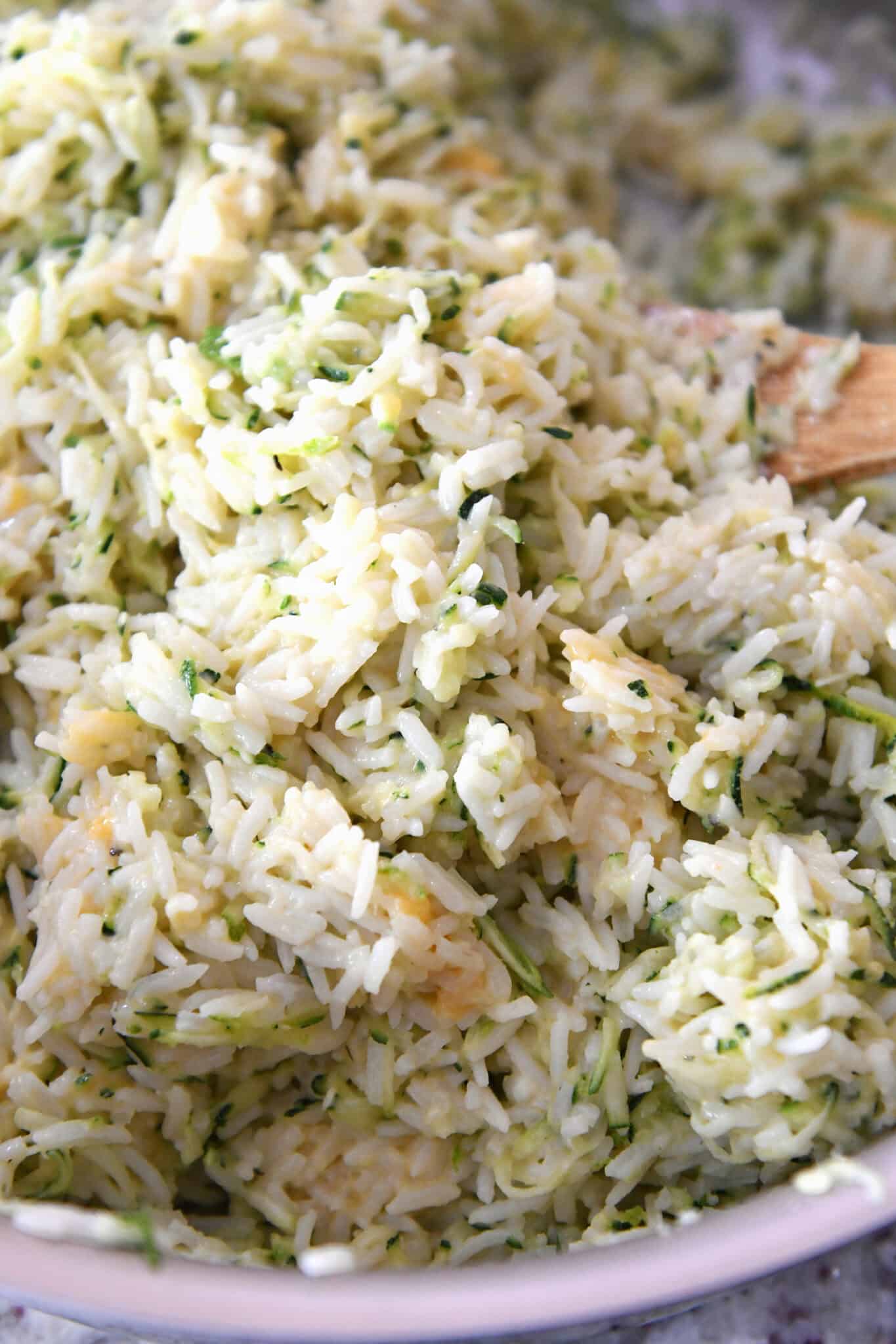 Cheesy Zucchini Rice | Mel's Kitchen Cafe