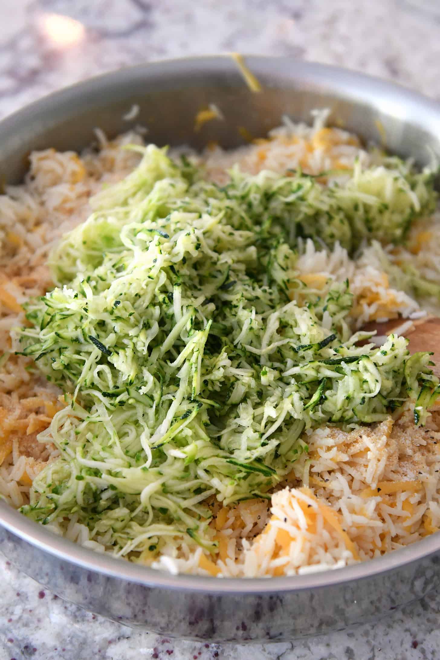 Cheesy Zucchini Rice | Mel's Kitchen Cafe