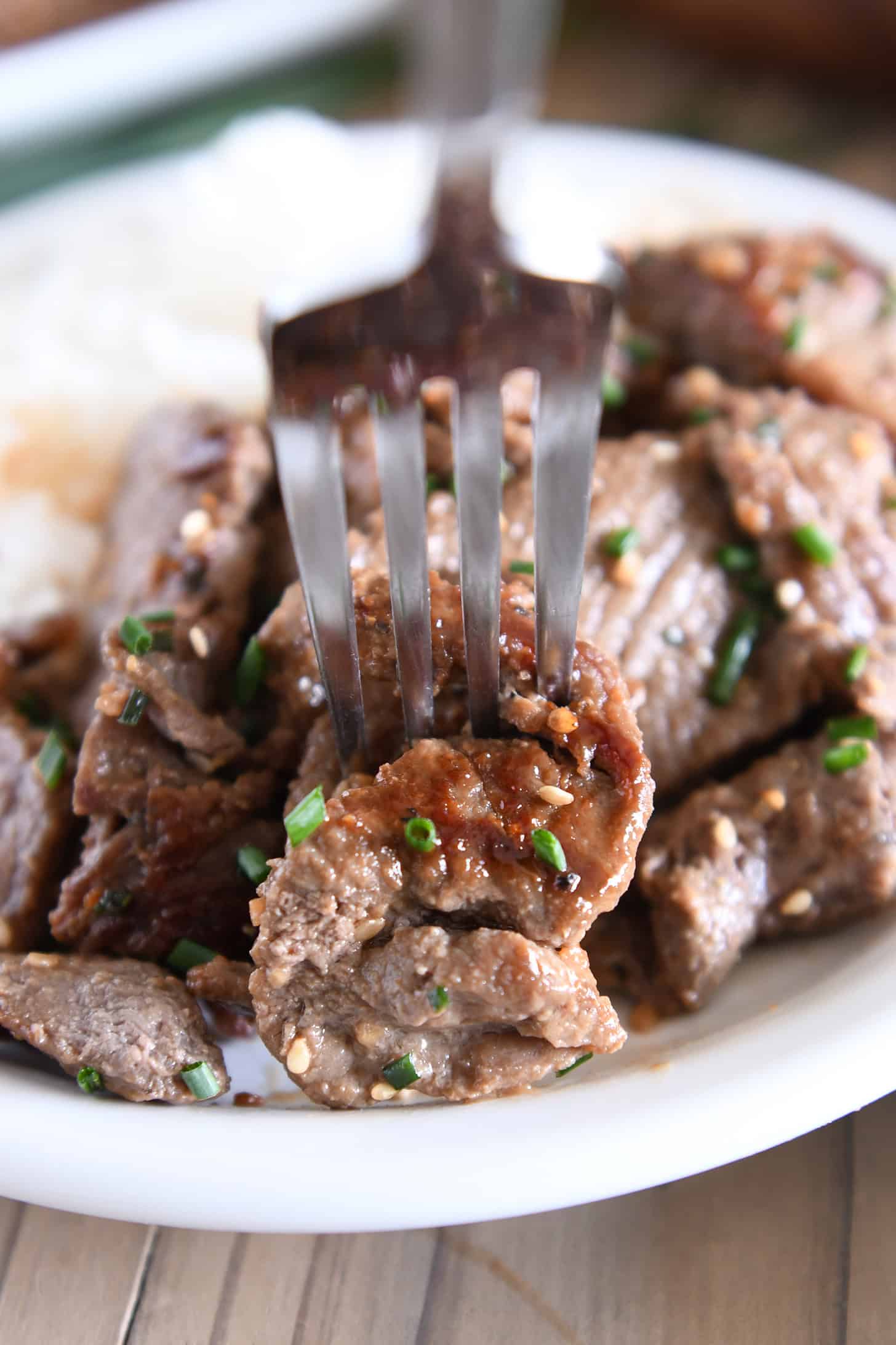 Easy Beef Bulgogi {Korean BBQ Beef} - Mel's Kitchen Cafe