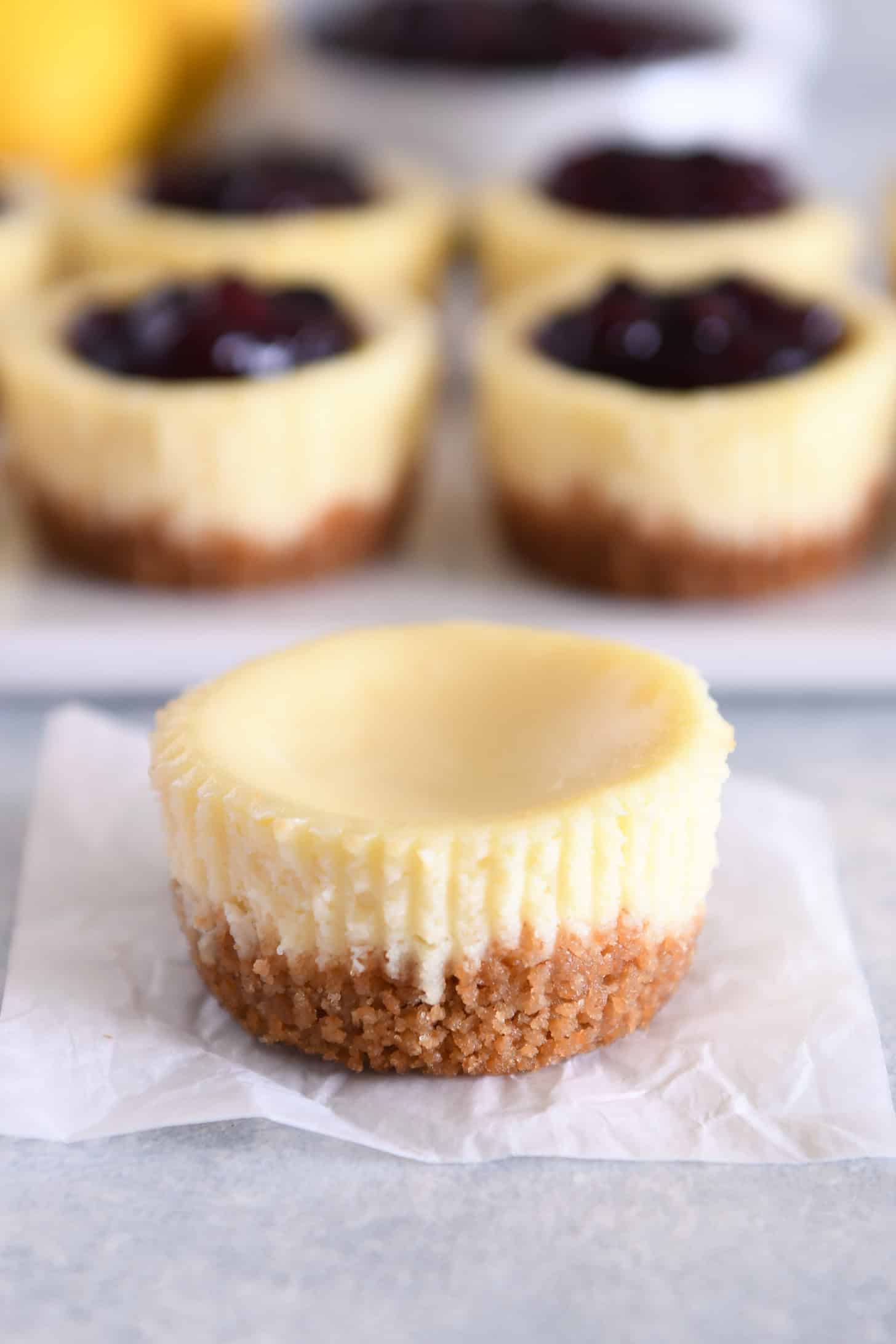 Perfect Mini Cheesecakes - Mel's Kitchen Cafe