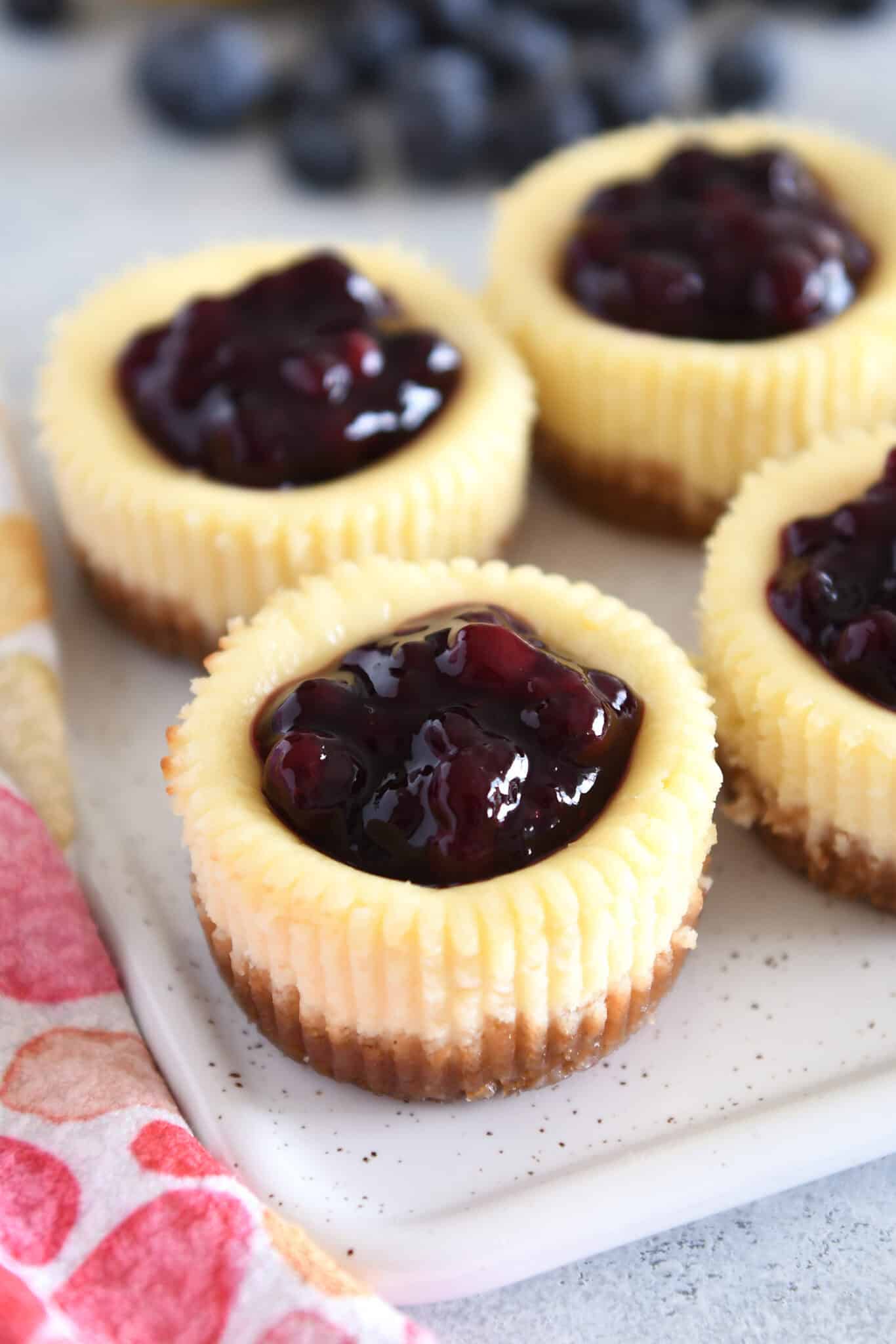 Perfect Mini Cheesecakes - Mel's Kitchen Cafe
