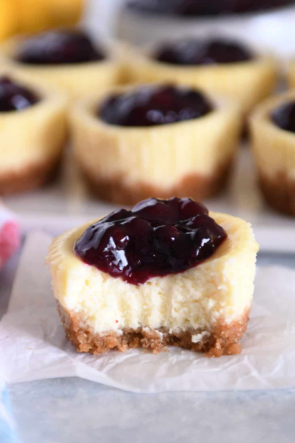 Perfect Mini Cheesecakes - Mel's Kitchen Cafe