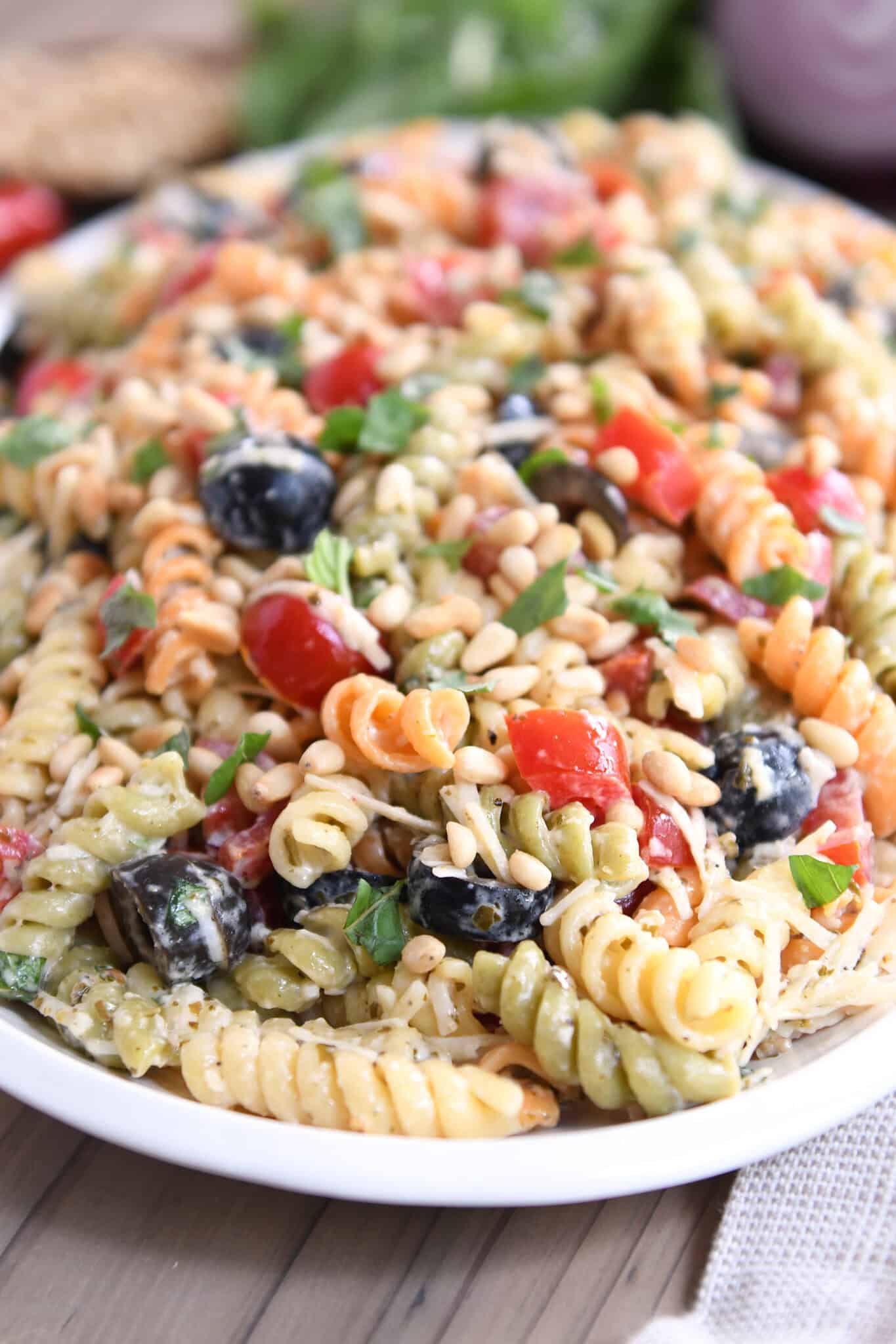 Tri-Color Pasta Salad Recipe | Mel's Kitchen Cafe Recipes