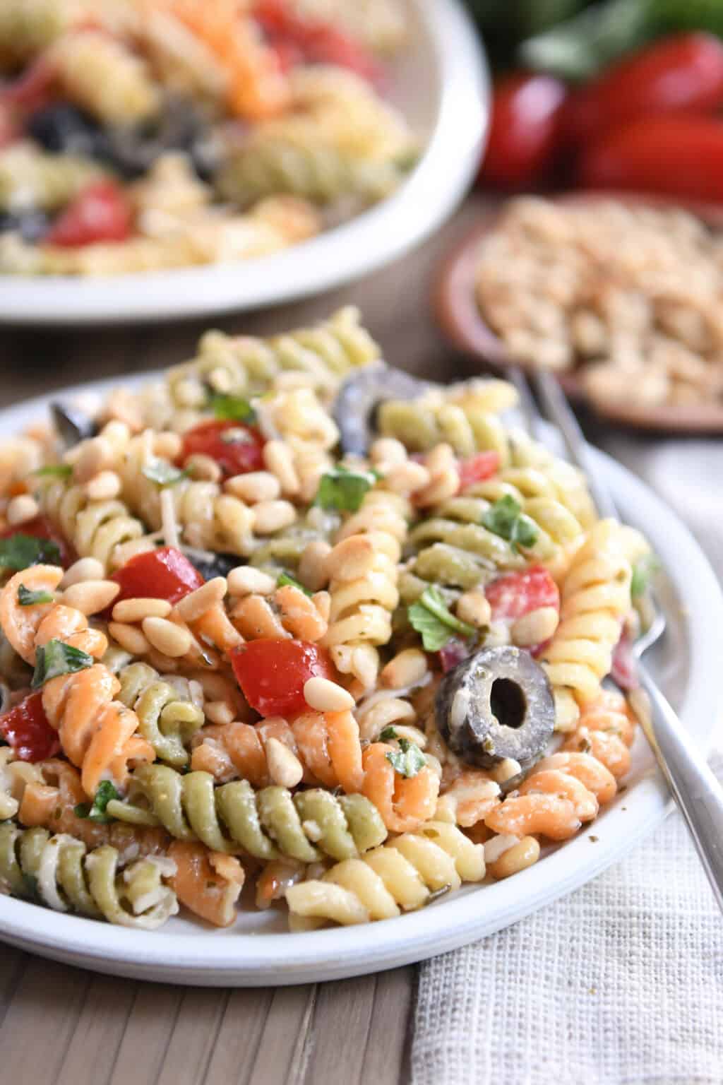 Tri-Color Pasta Salad Recipe | Mel's Kitchen Cafe Recipes