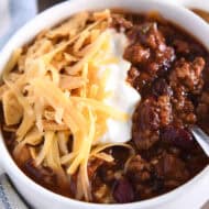 "No Cap" Best Southern-Style Chili - Mel's Kitchen Cafe