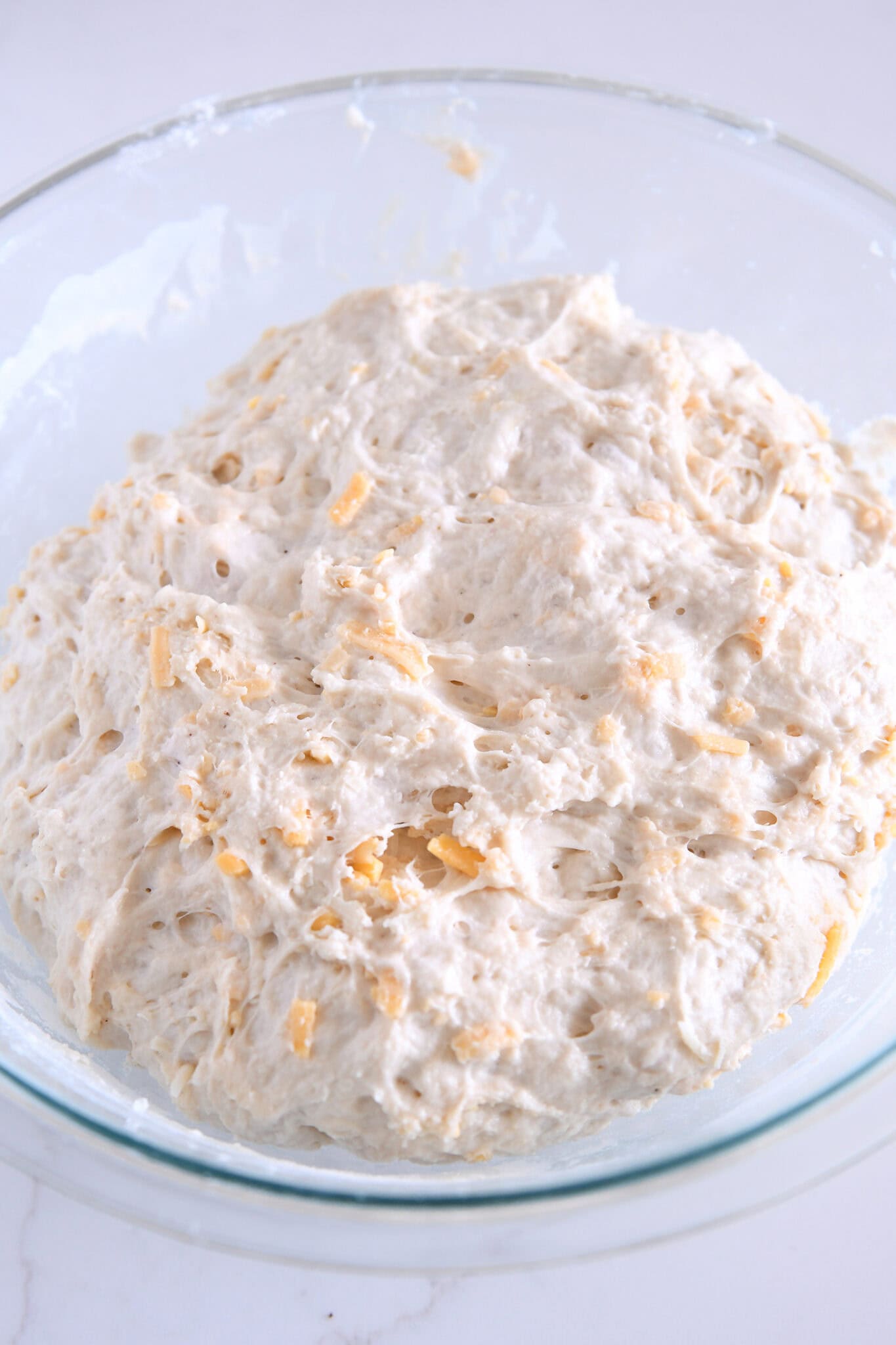Easy No-Knead Cheesy Peasant Bread - Mel's Kitchen Cafe